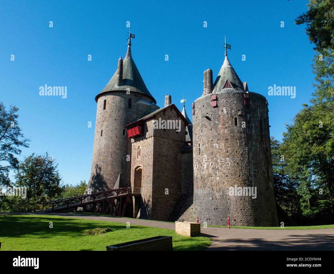 Castle Coch Tongwynlais Cardiff Wales High Resolution Stock Photography ...