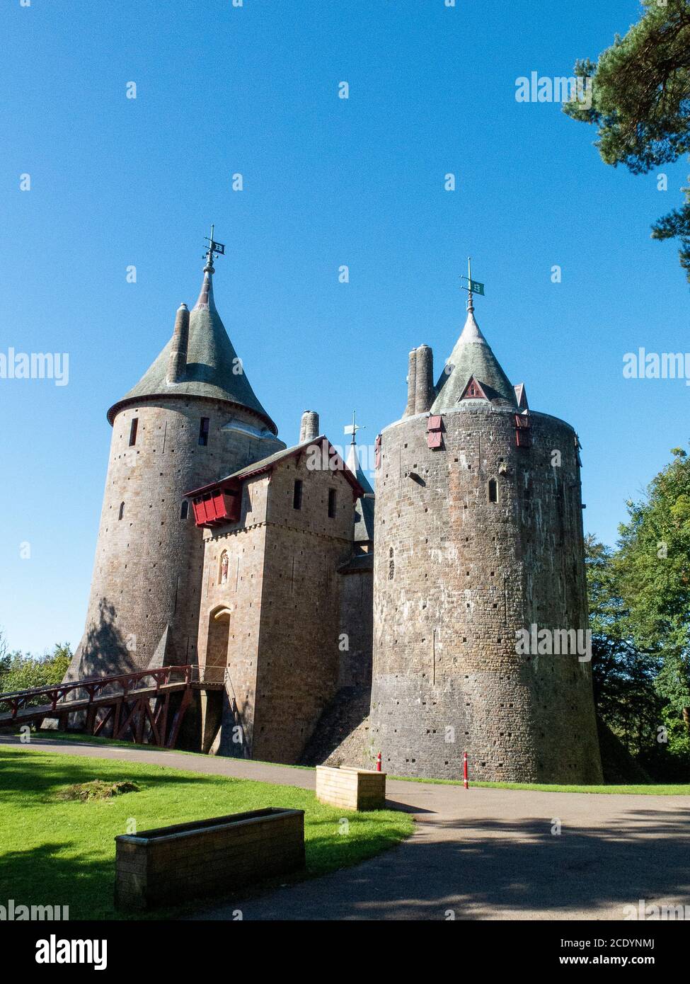 Castle Coch Tongwynlais Cardiff Wales High Resolution Stock Photography ...