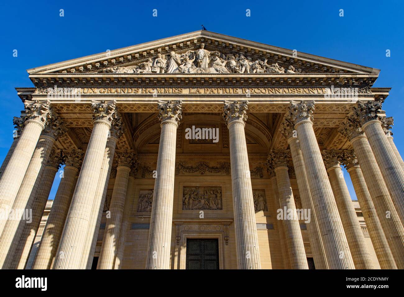 Pantheon, a monument in the Latin Quarter in Paris, France Stock Photo ...