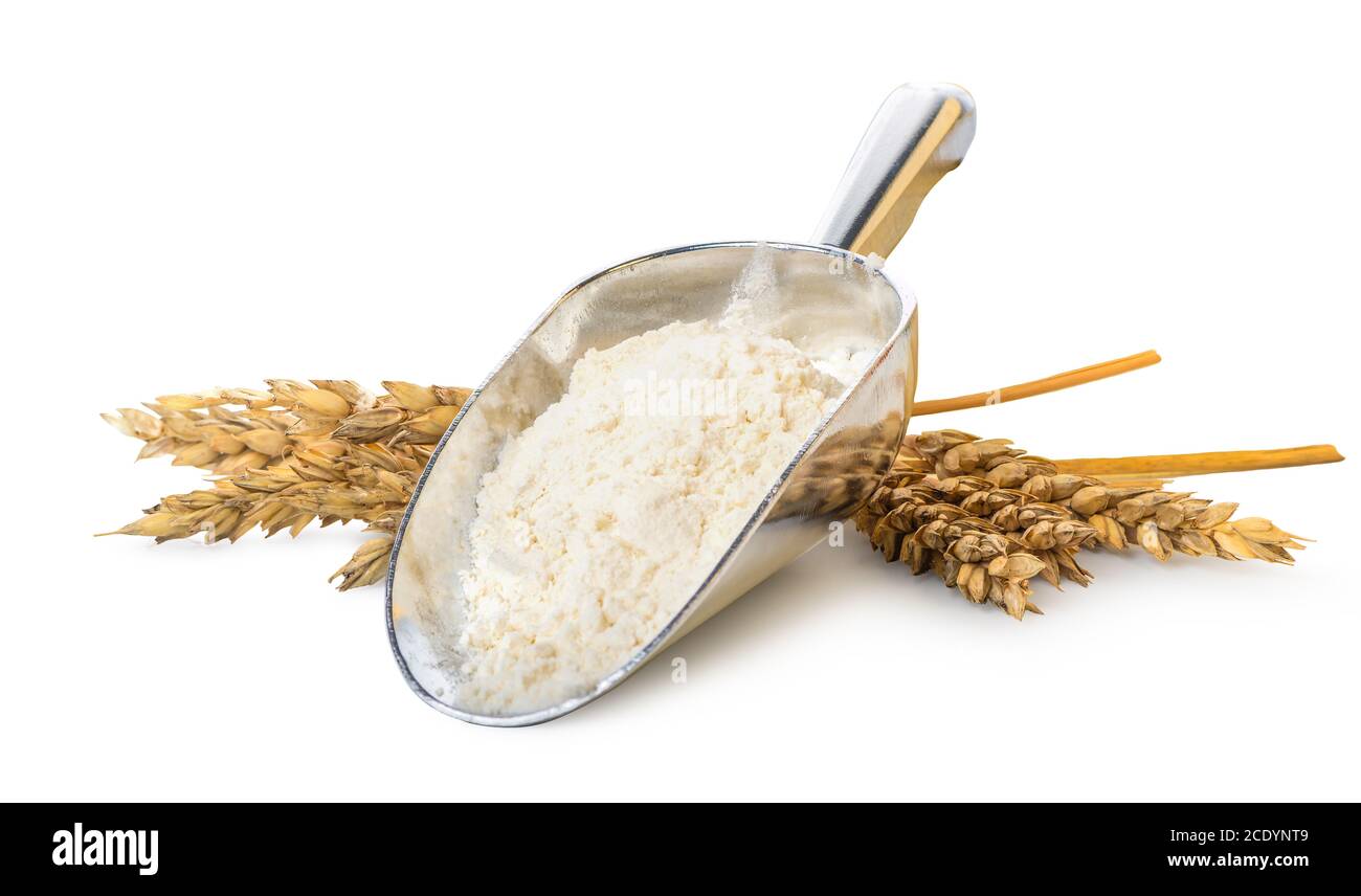 Heap ripe rye wheat Cut Out Stock Images & Pictures - Alamy