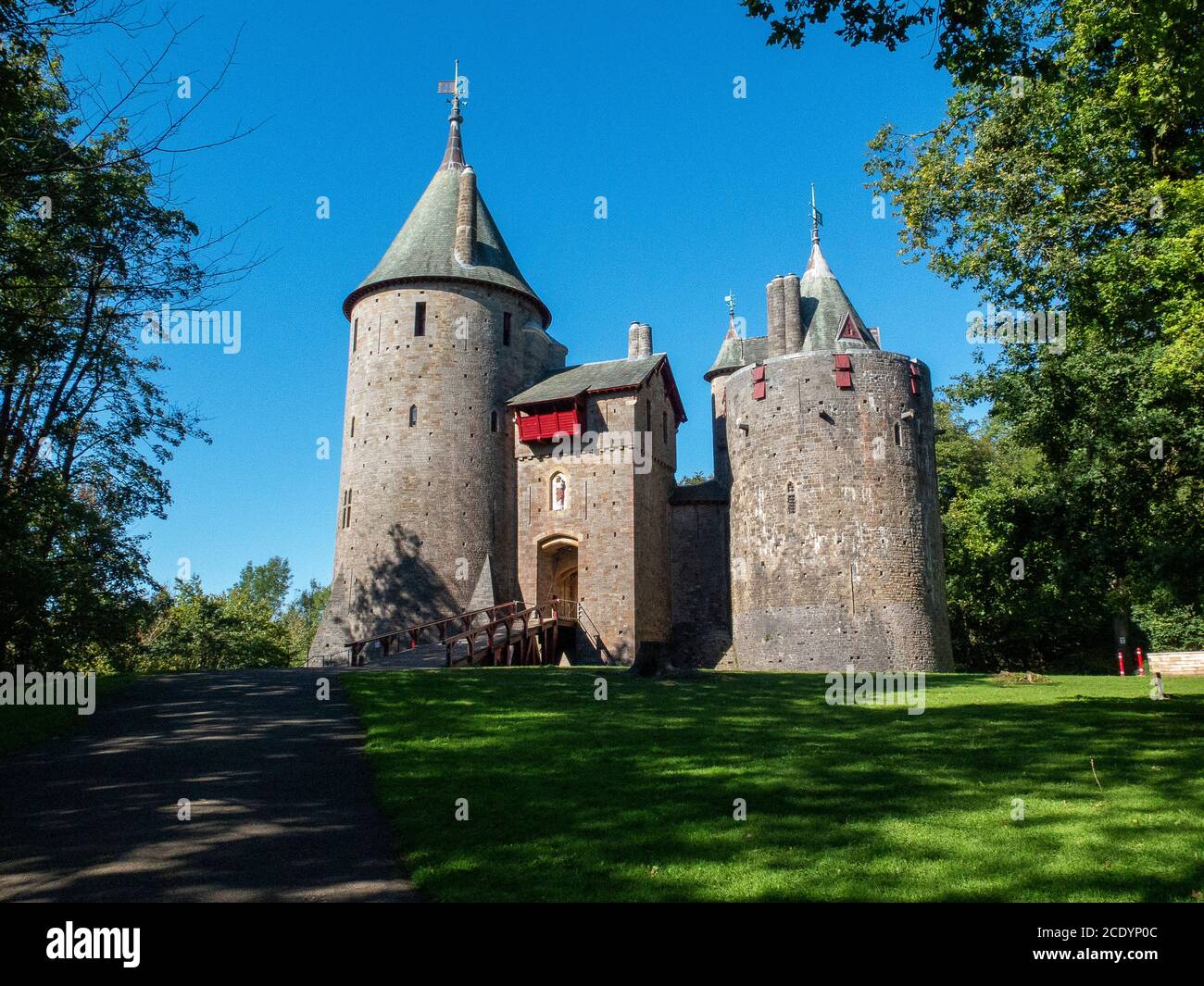 Castle Coch Tongwynlais Cardiff Wales High Resolution Stock Photography and Images - Alamy