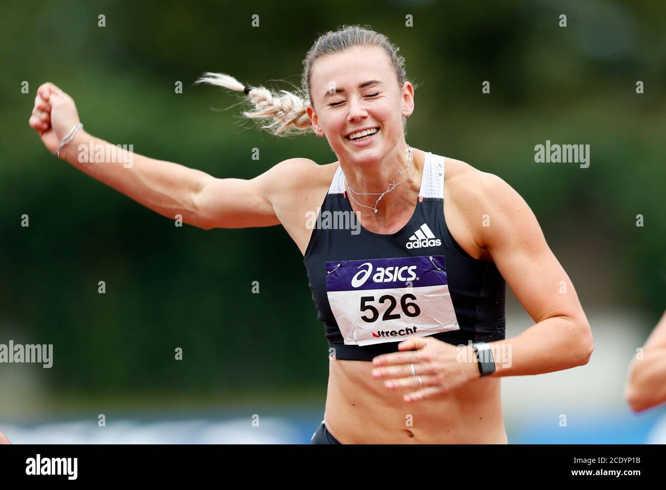 Utrecht, Netherlands. 30th Aug, 2020. UTRECHT, 30-08-2020, Atletiekbaan ...