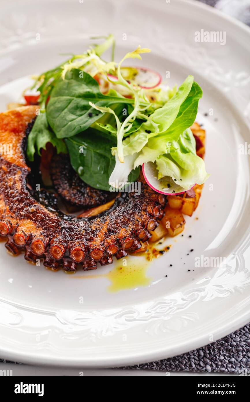 Tentacles restaurant hi-res stock photography and images - Alamy