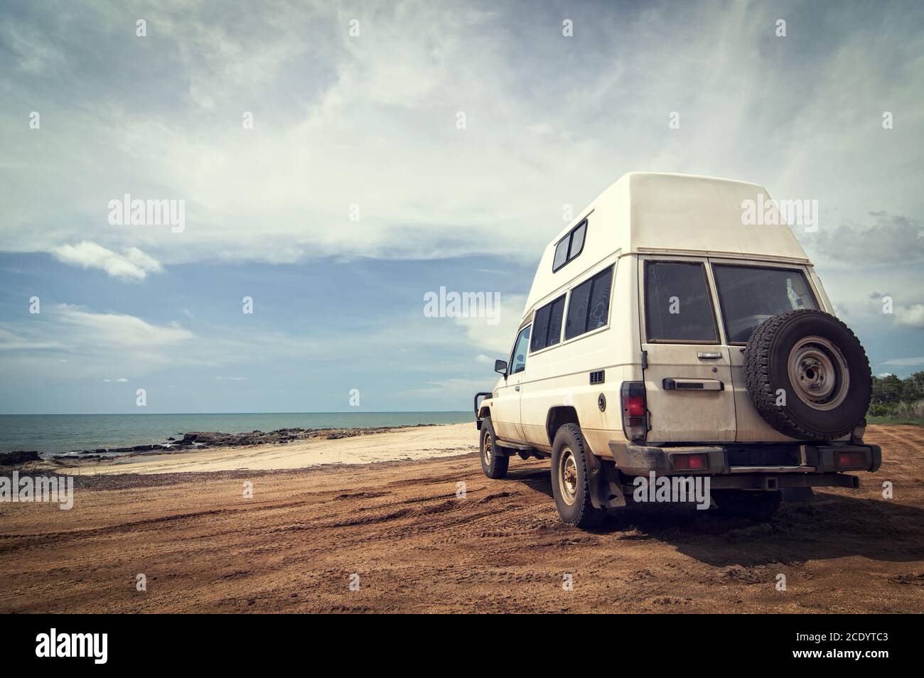 4wd beach track hi-res stock photography and images - Alamy