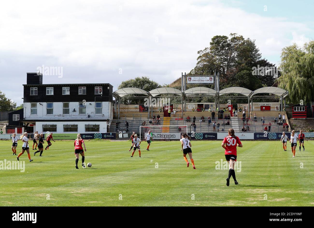 Pre season friendly match dripping pan stadium hi-res stock photography ...