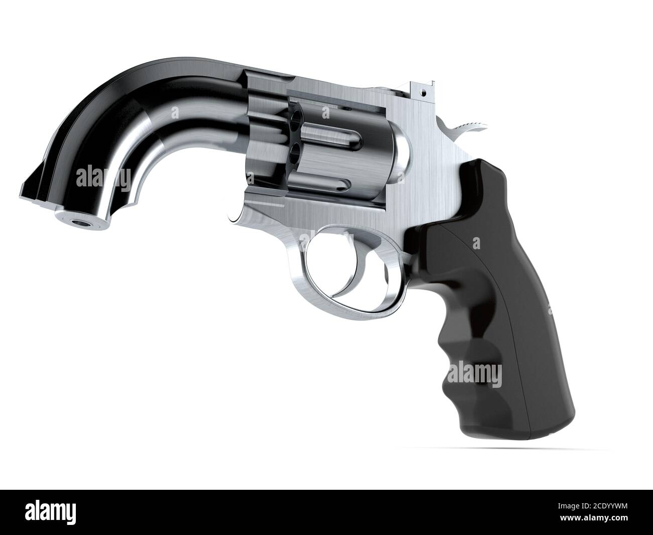 Bend gun isolated on white background Stock Photo - Alamy