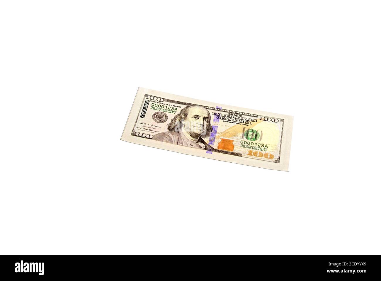 US bank note paper currency 100 dollar paper currency Stock Photo - Alamy