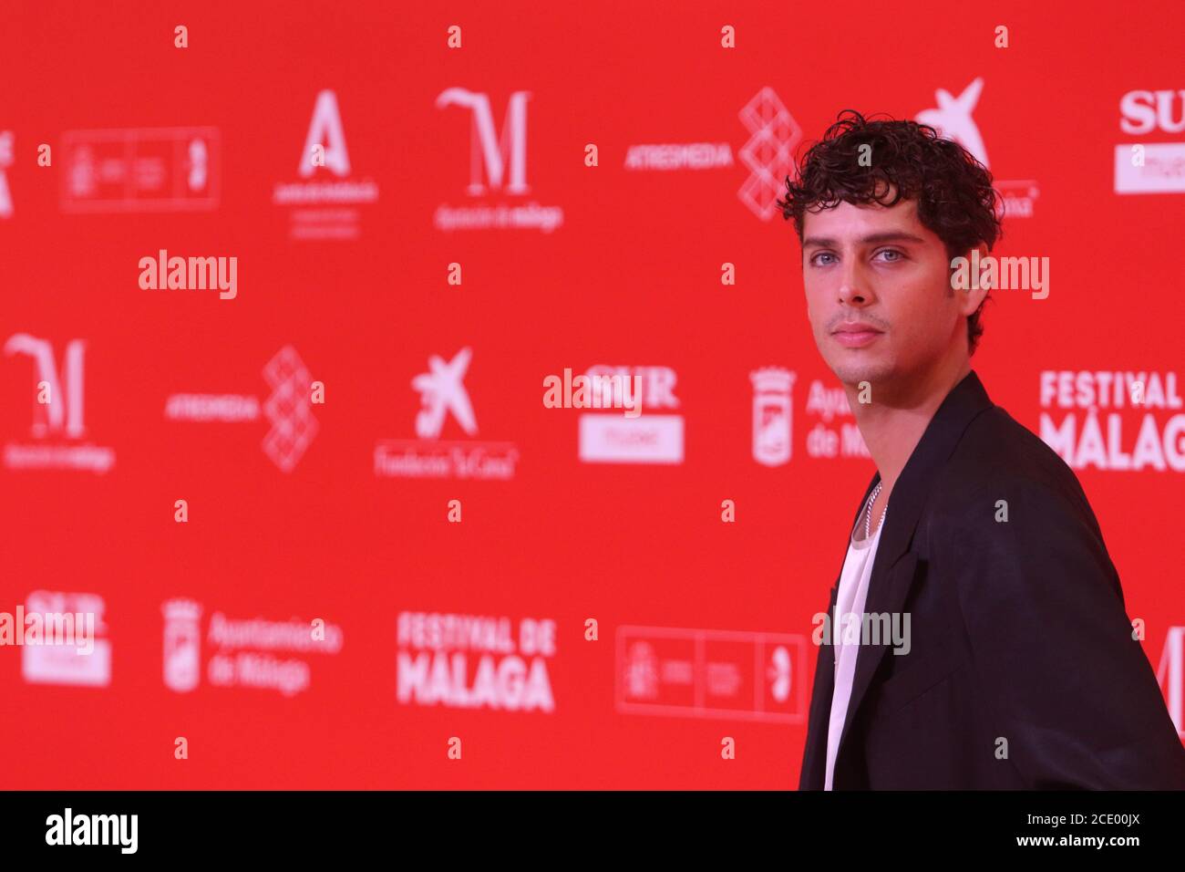 August 29, 2020: August 29, 2020 (Malaga) Eduardo Casanova photocall ...