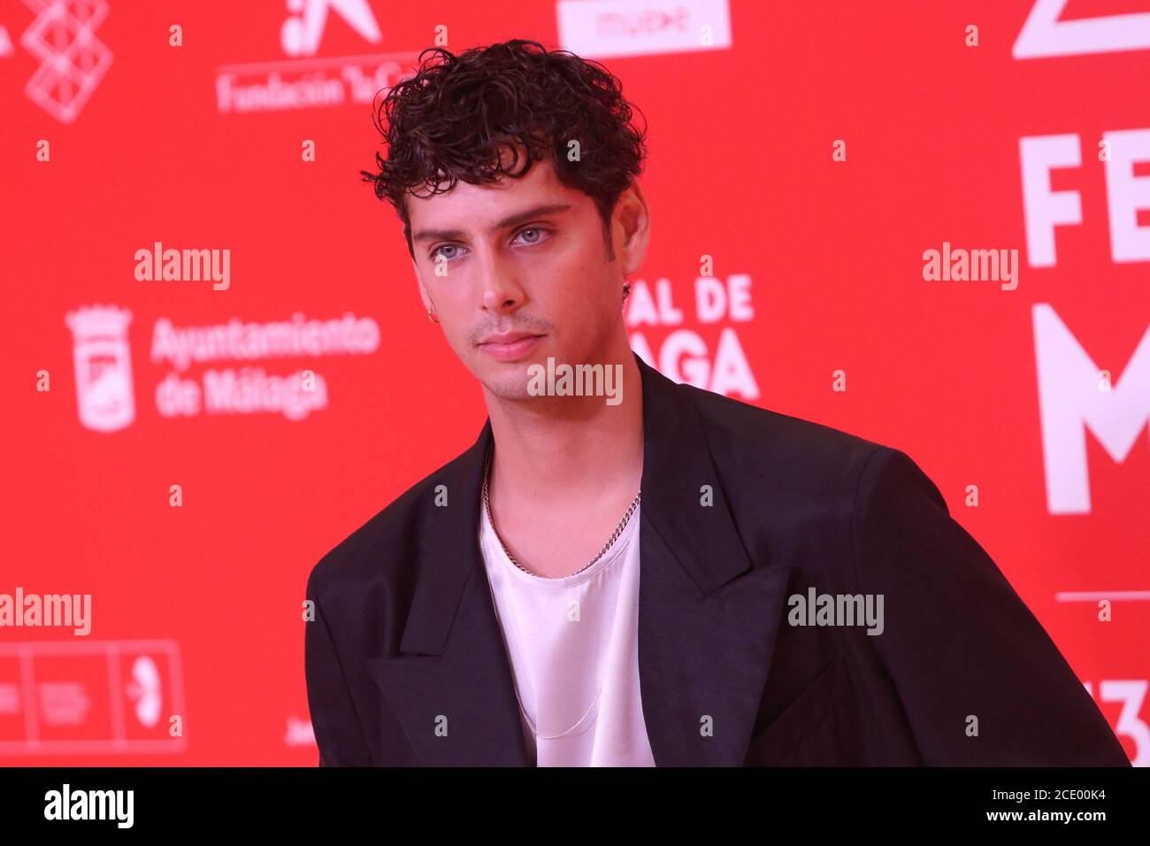 August 29, 2020: August 29, 2020 (Malaga) Eduardo Casanova photocall ...