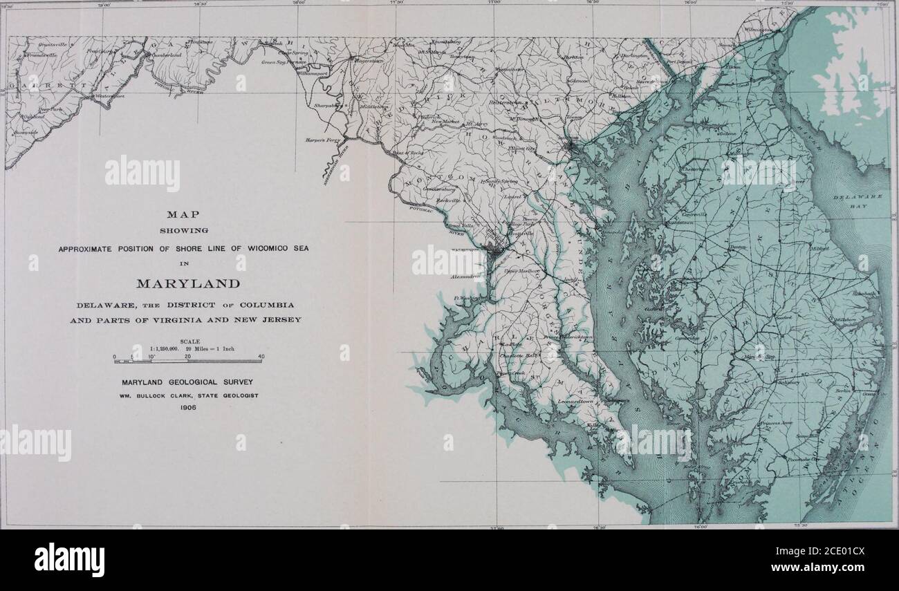 . Maryland geological survey . MARYLAND GEOLOGICAL SURVEY WM. BULLOCK ...