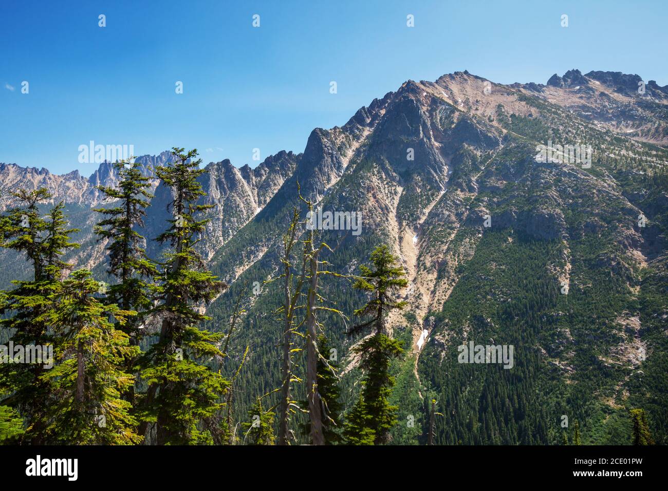 Mountains in Washington Stock Photo - Alamy