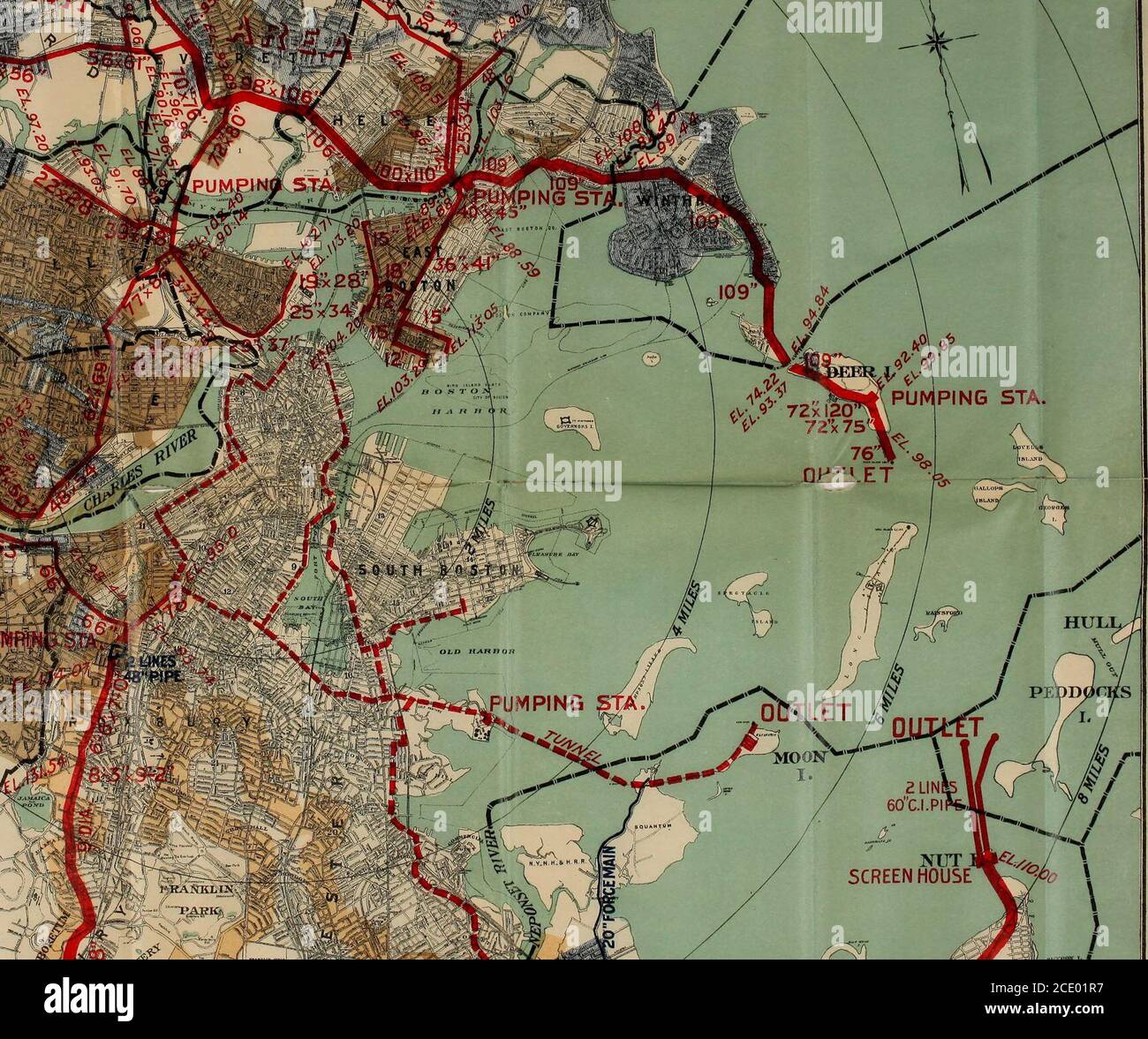 Boston sewer system hi-res stock photography and images - Alamy