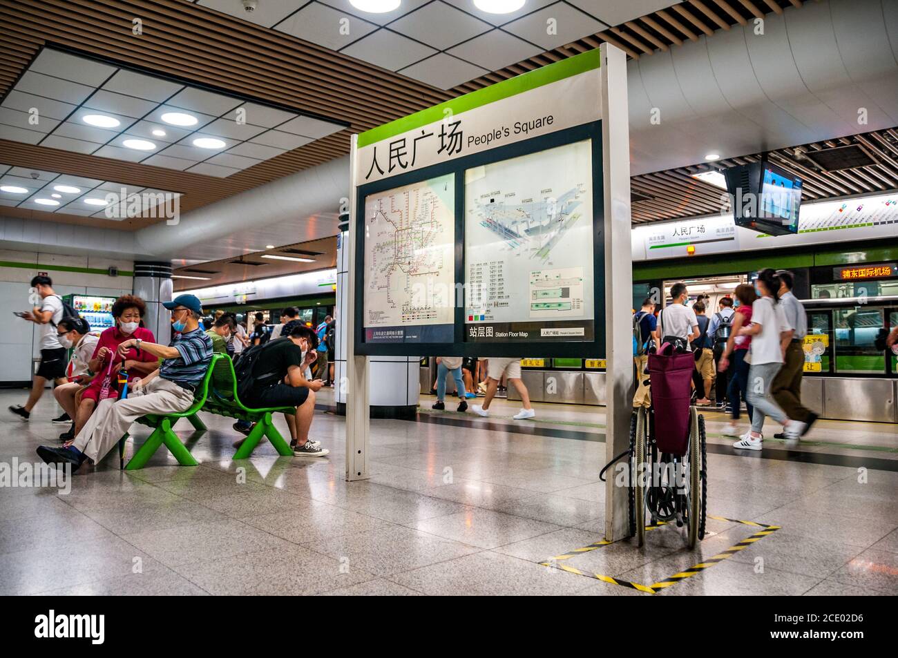 Shanghai metro map hi-res stock photography and images - Alamy
