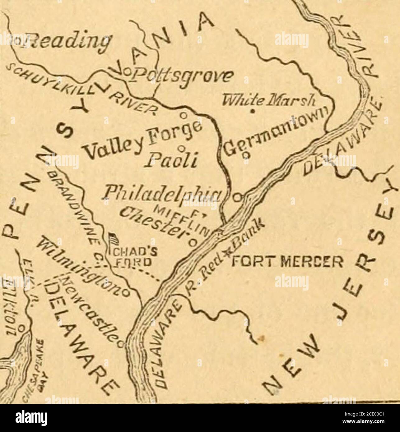 Map of meigs hi-res stock photography and images - Alamy