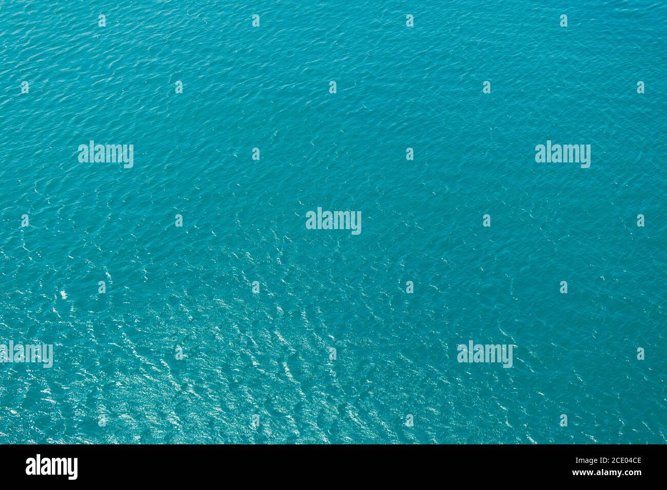 Sea texture background. Blue green water on brazilian waves Stock Photo ...