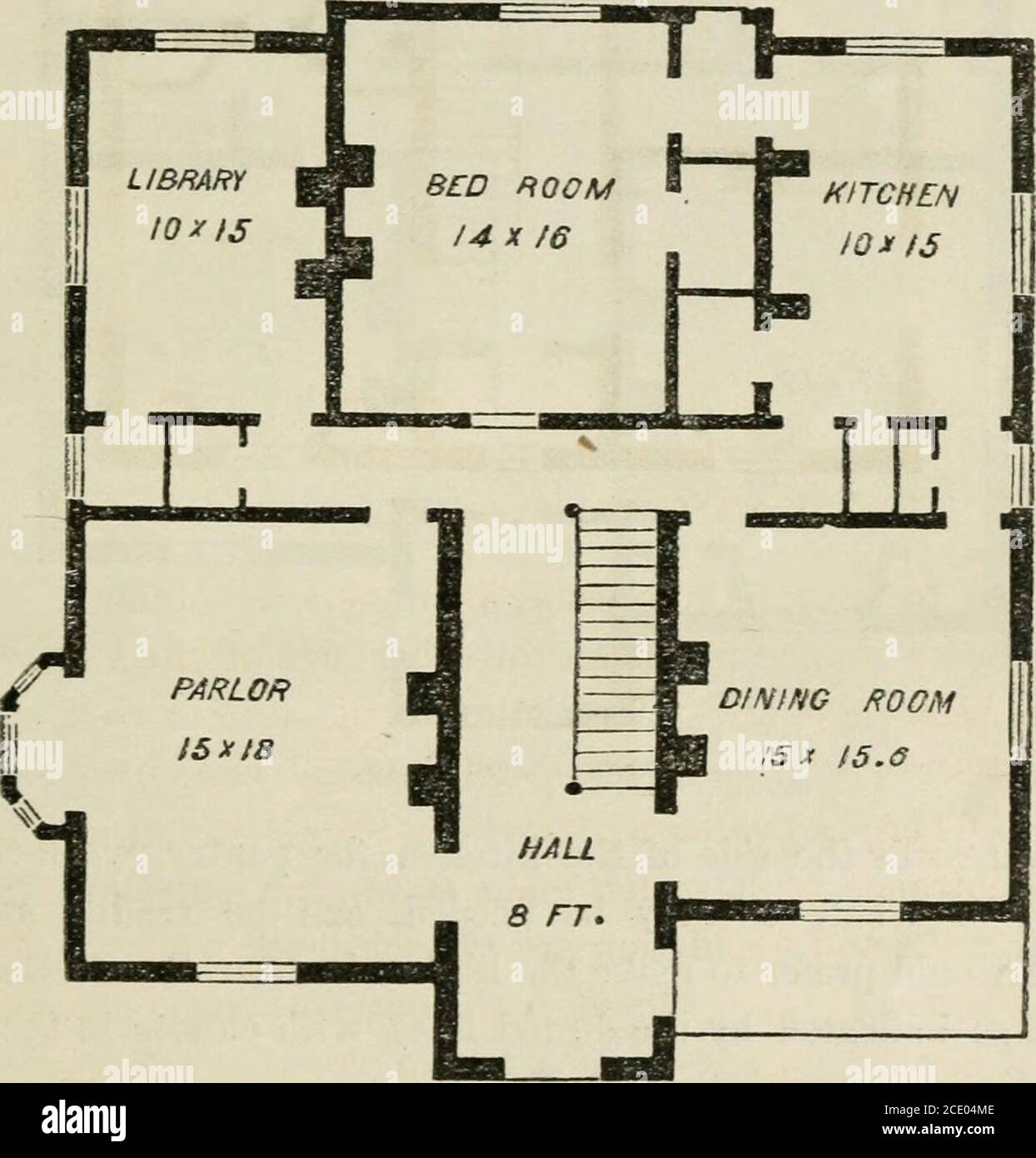 . The house: a manual of rural architecture: or, How to build country ...