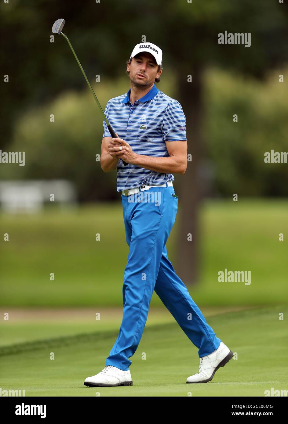 France’s Benjamin Hebert during day four of the ISPS HANDA UK ...