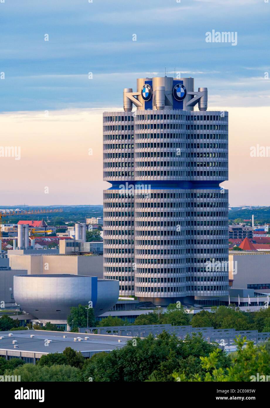 BMW Headquarters, Munich, Bavaria, Germany, Europe Stock Photo - Alamy