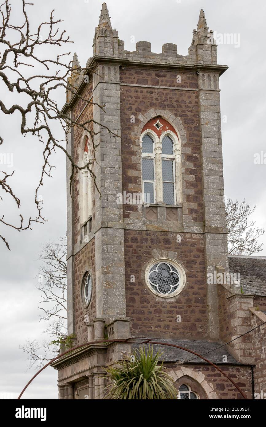 MONTROSE SCOTLAND - 2015 MAY 13. Castle in the city of Montrose Stock ...