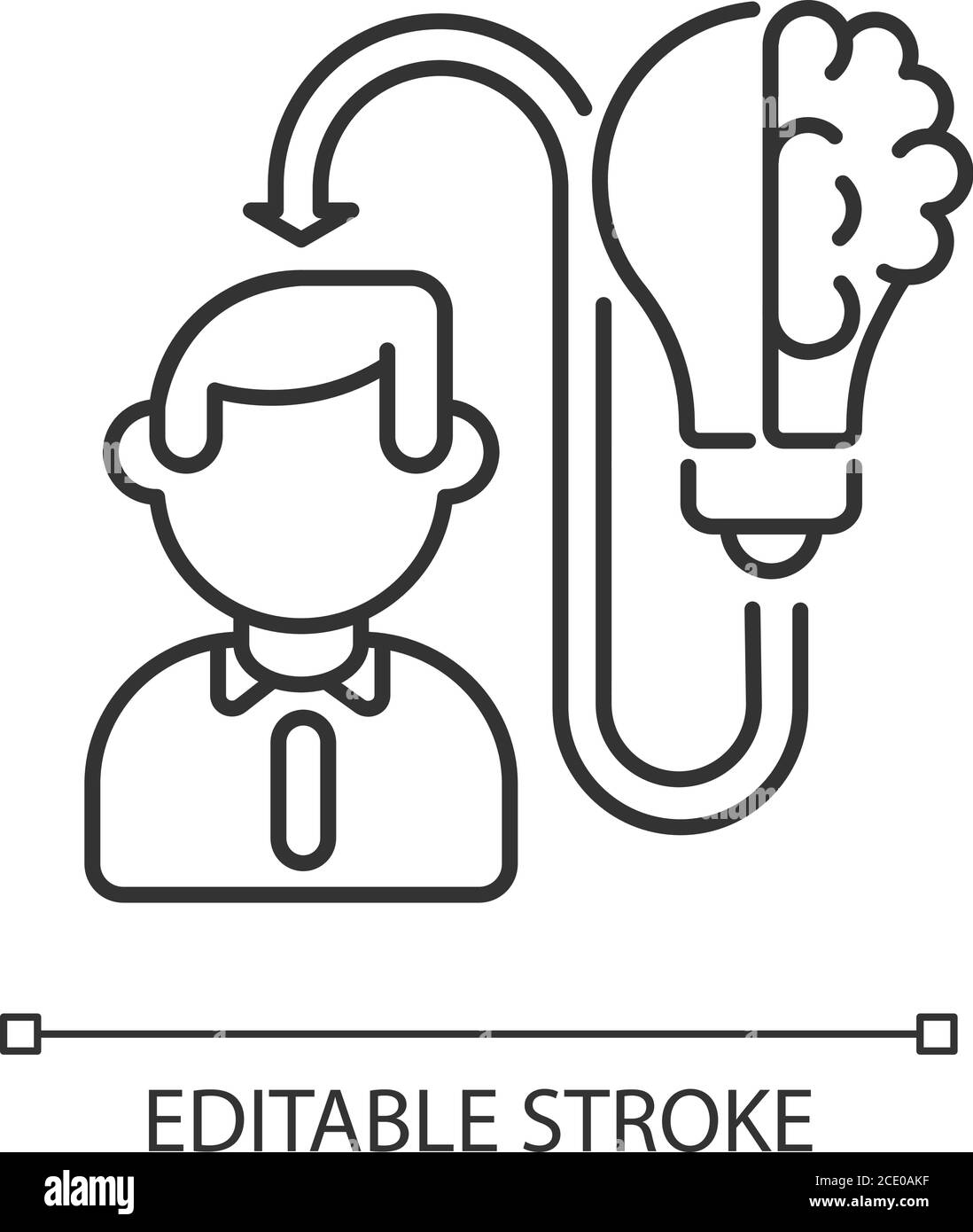 Mental idea Black and White Stock Photos & Images - Alamy