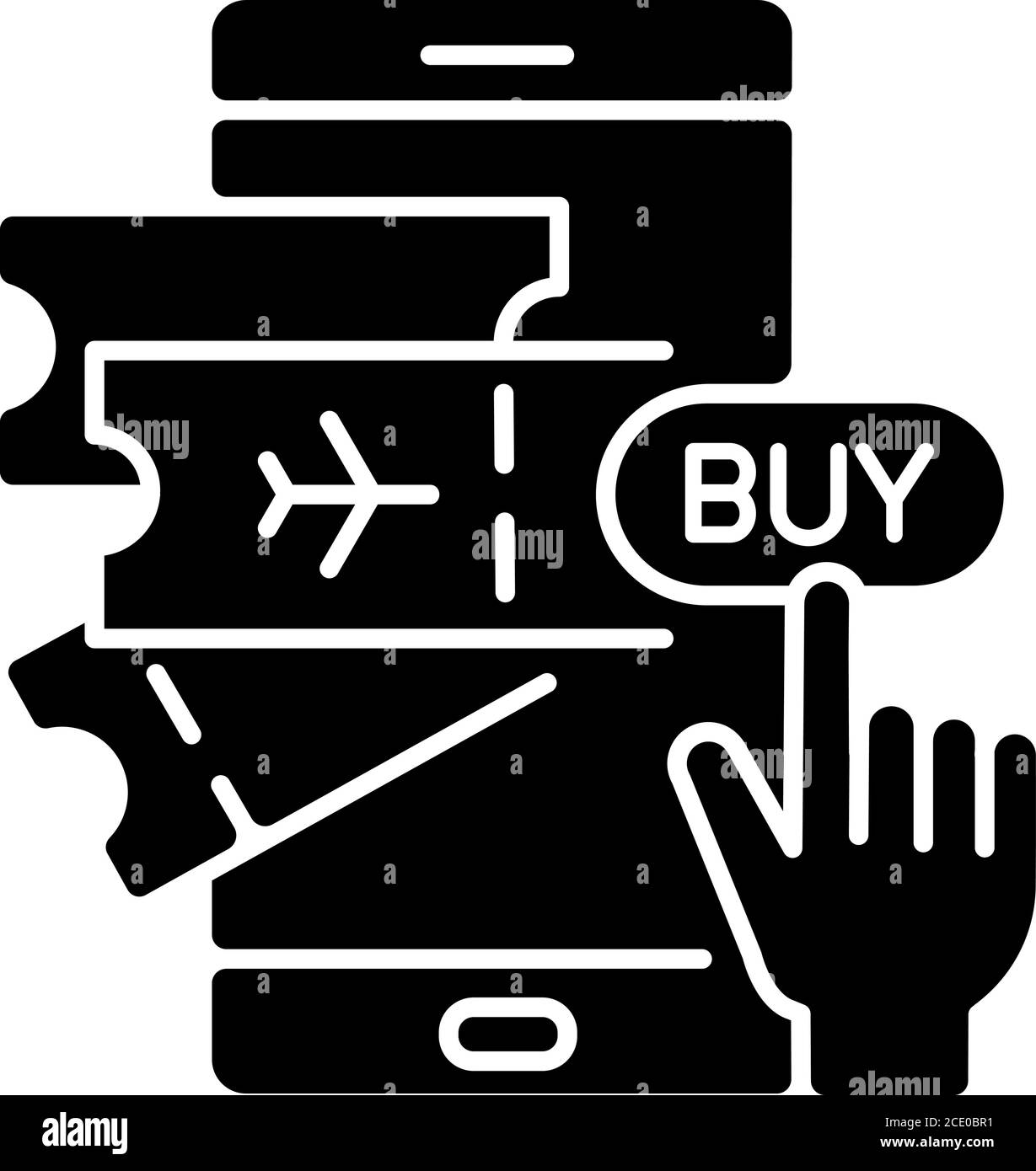 Buying tickets Black and White Stock Photos & Images - Alamy