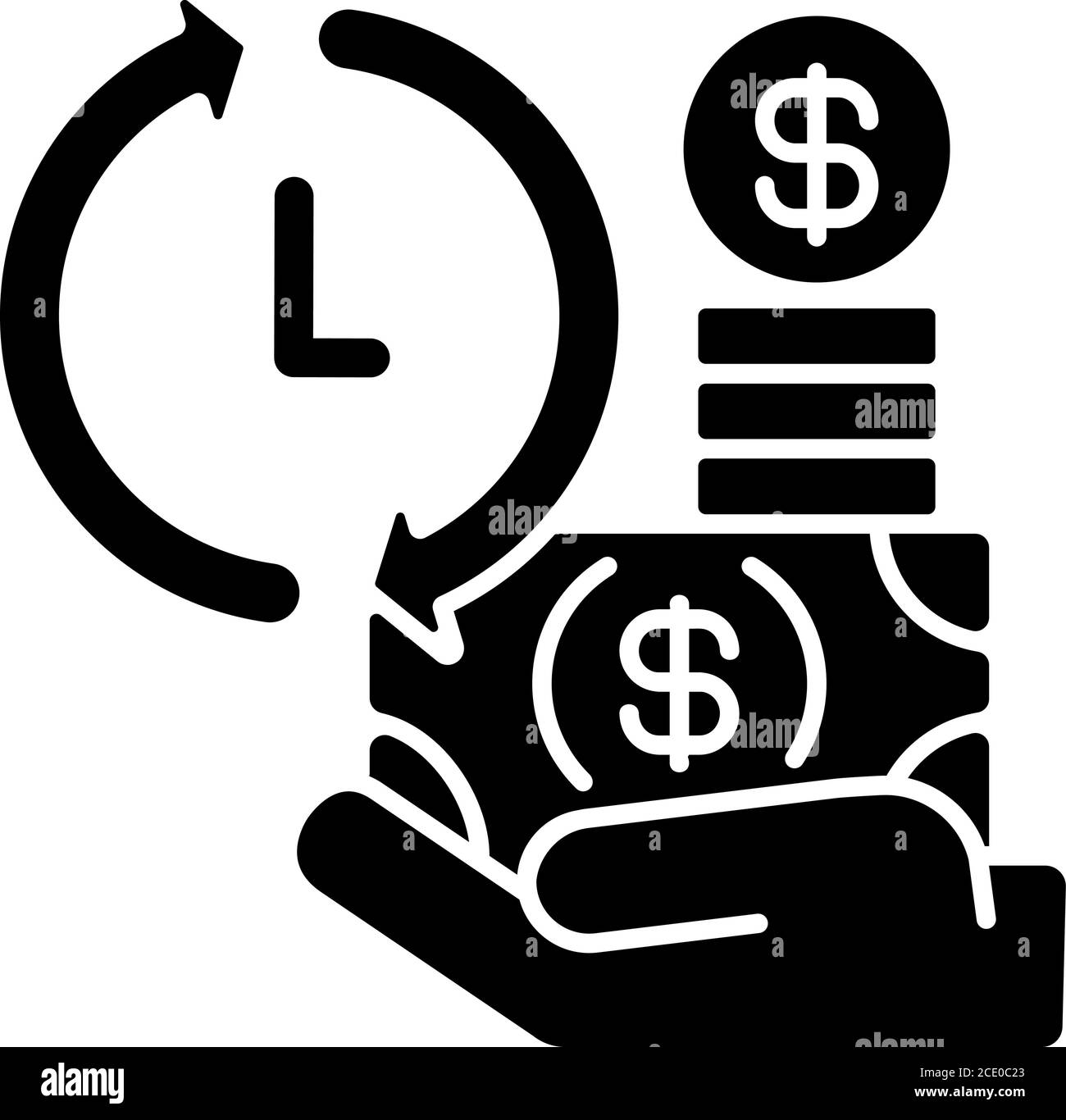 Online loans financial banking Stock Vector Images - Alamy
