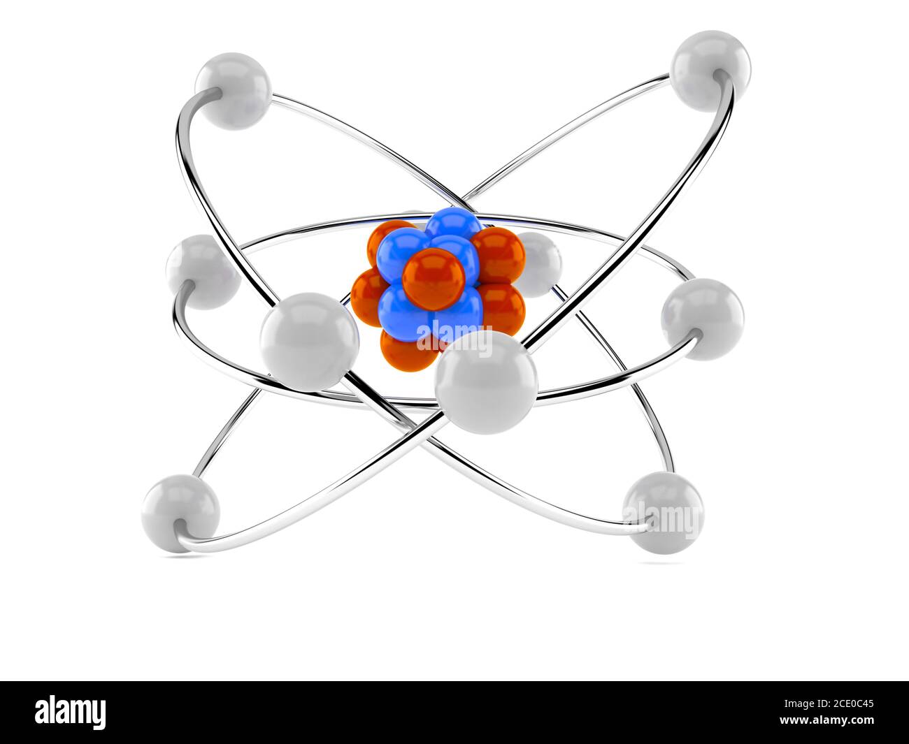 White atom hi-res stock photography and images - Alamy
