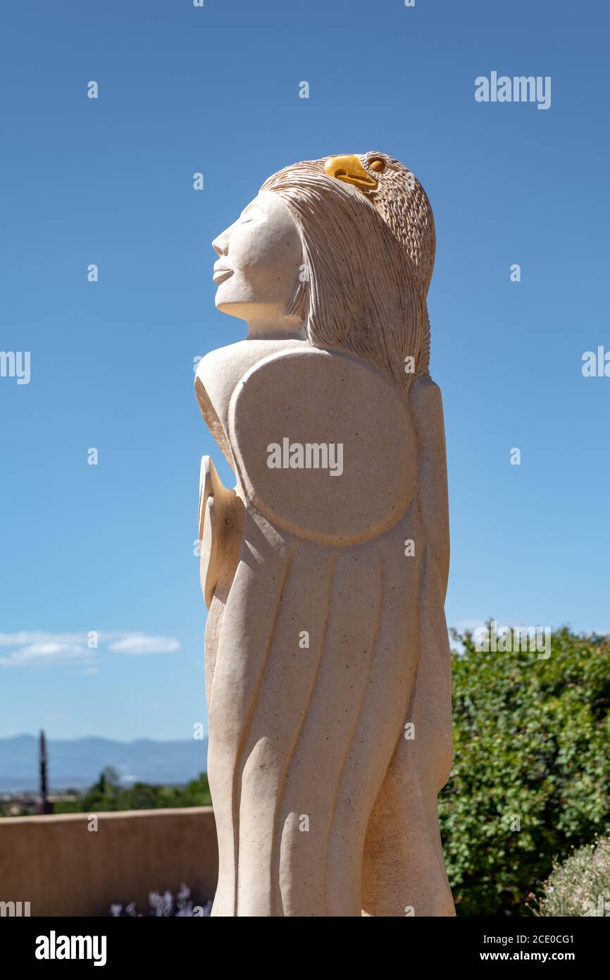 Museum of Indian Arts and Culture in Santa Fe, New Mexico Stock Photo ...
