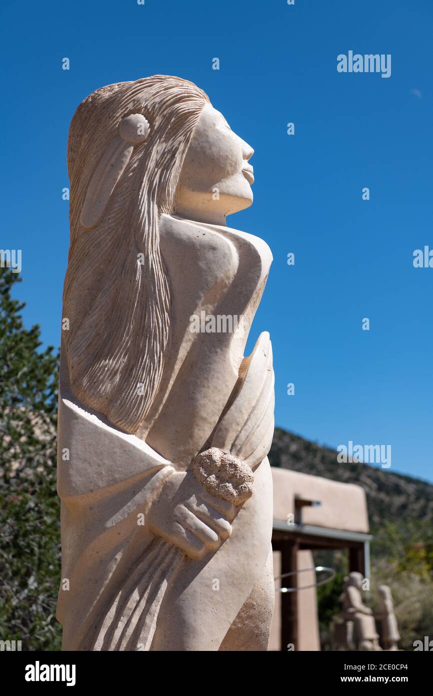 Museum of Indian Arts and Culture in Santa Fe, New Mexico Stock Photo ...