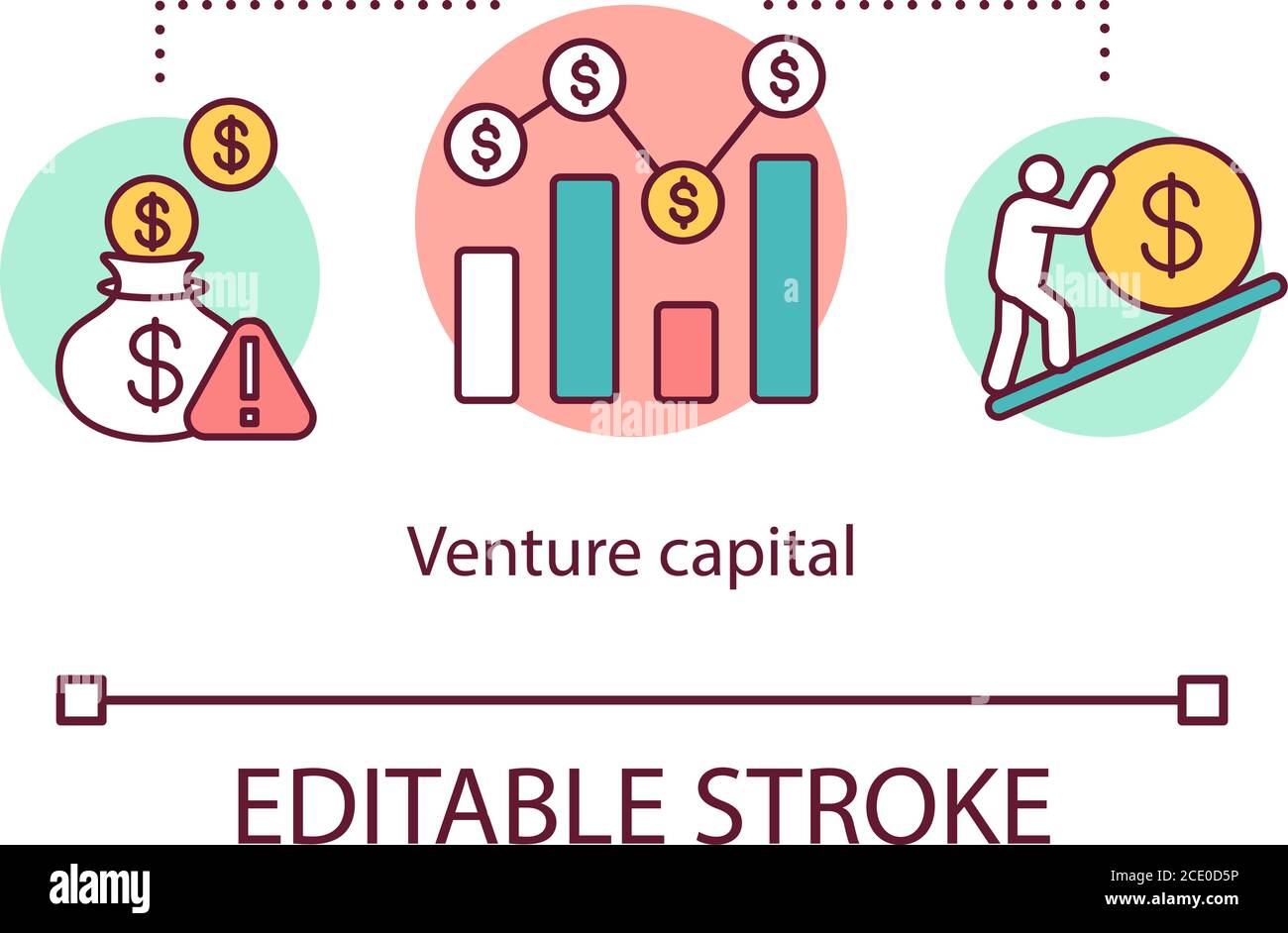 Venture capital concept icon Stock Vector Image & Art - Alamy