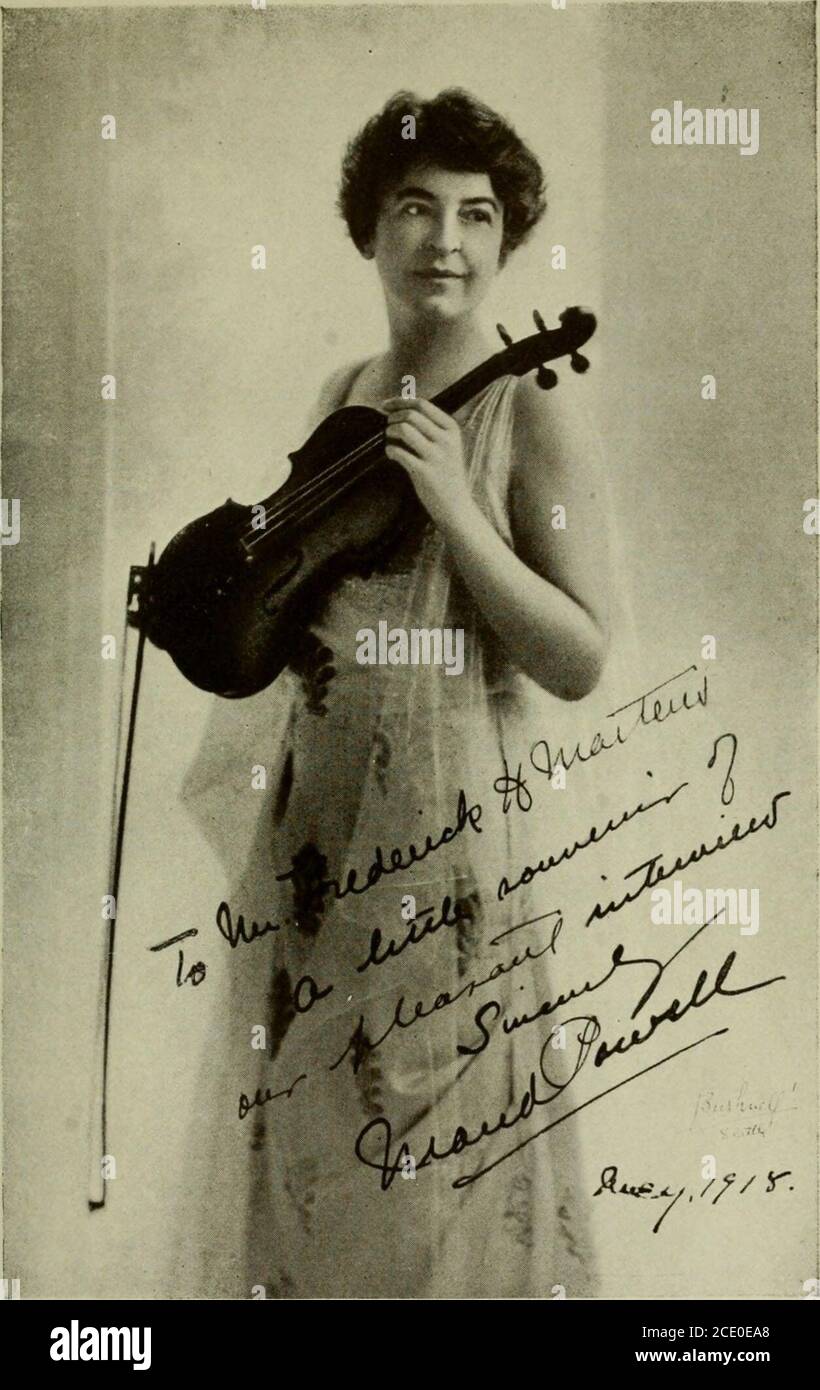 Maud powell hi-res stock photography and images - Alamy