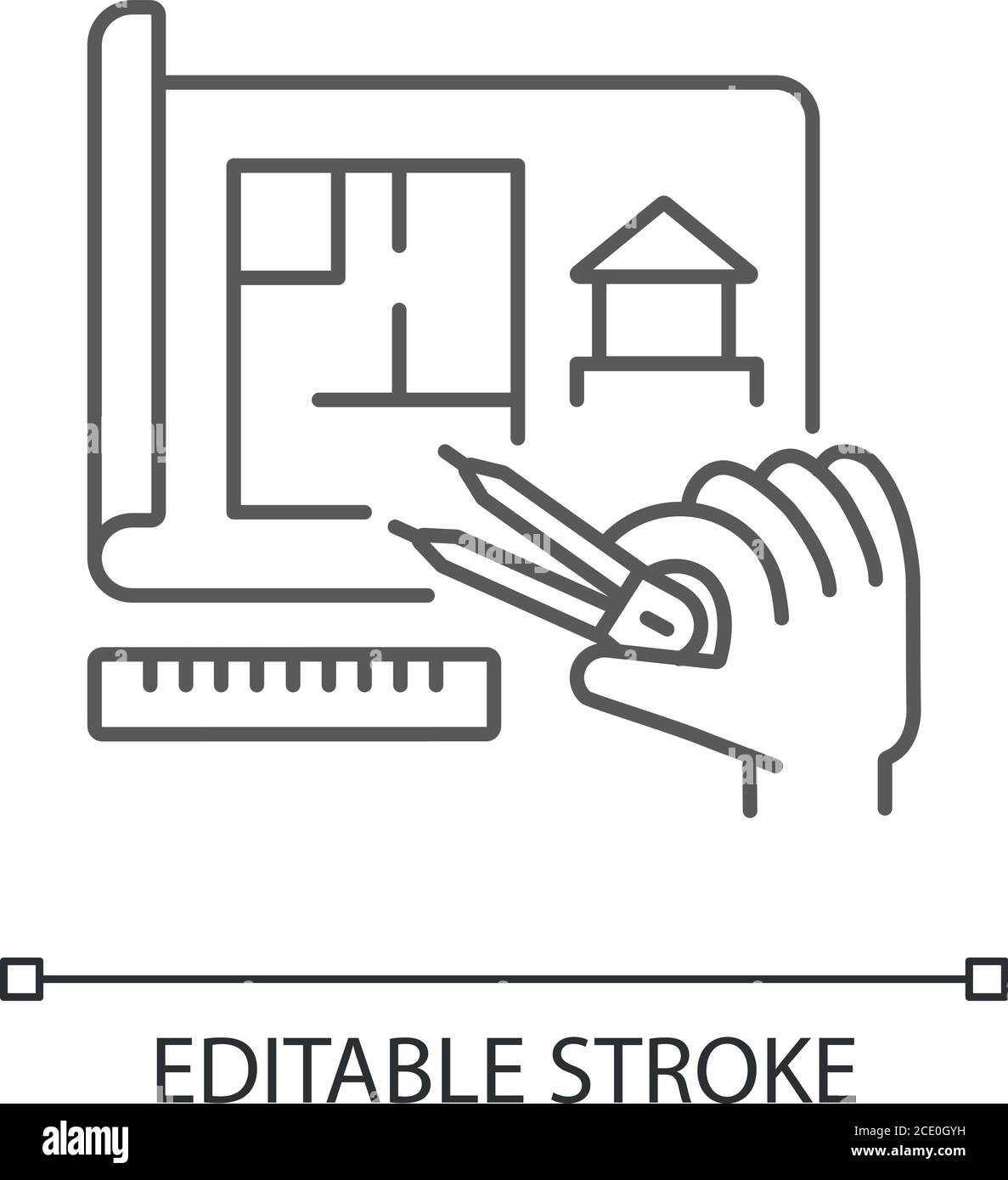 Preparing for construction Stock Vector Images - Alamy