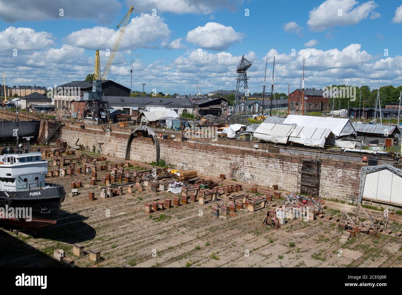 Finland, capital city of Helsinki. Suomenlinna Island, Suomenlinna ...