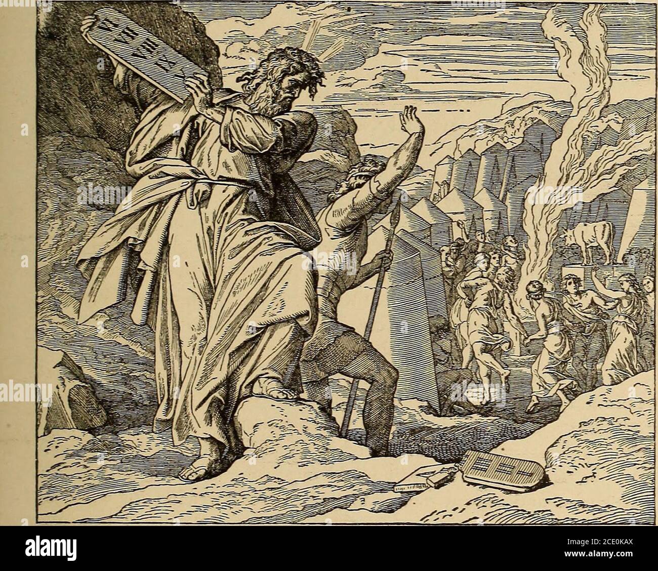 Moses talks to god hi-res stock photography and images - Alamy