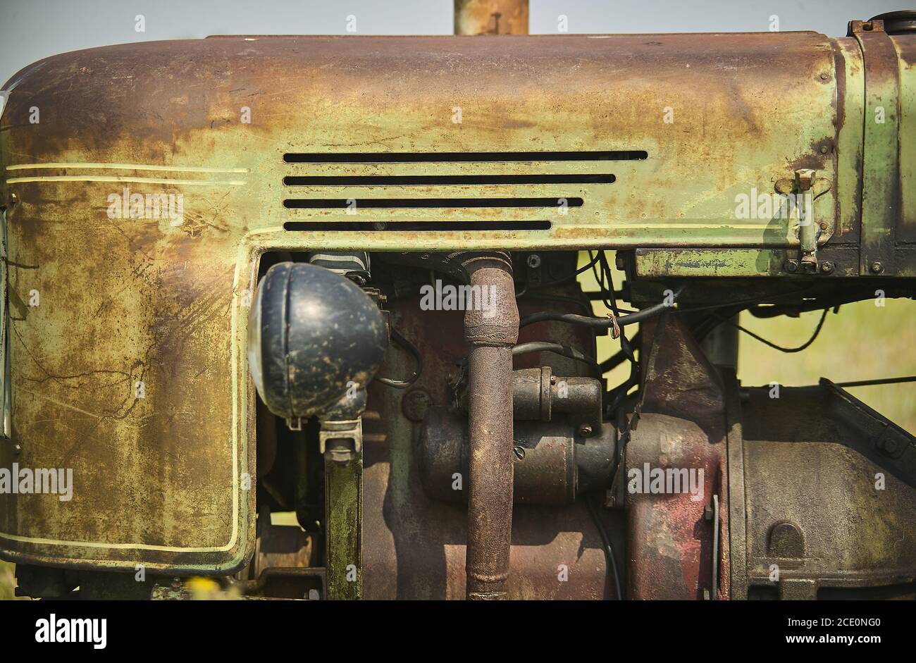 Old rusted engine Stock Photo - Alamy