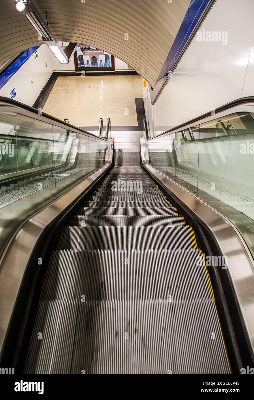 photography of metro stairs in high quality Stock Photo - Alamy