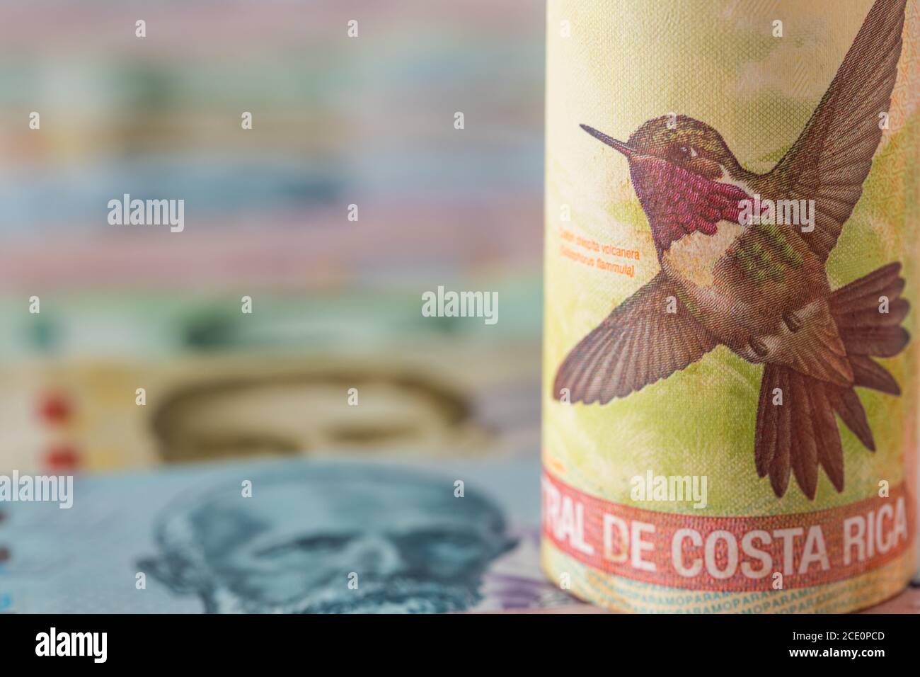 Currency from Costa Rica. The highest face value of 20,000 colones ...