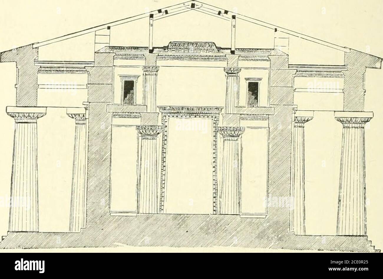 . Architecture, classic and early Christian . Fig. 5G.—Toe Roof op a ...