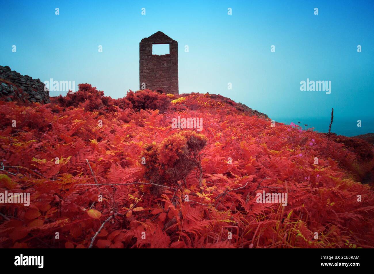Wheal Edward, Abandoned Tin Mine Building, Cornwall, as Featured in the ...