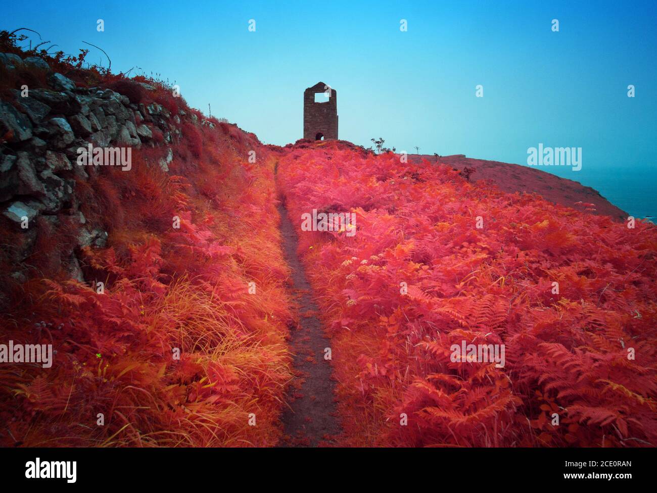 Wheal Edward, Abandoned Tin Mine Building, Cornwall, as Featured in the ...