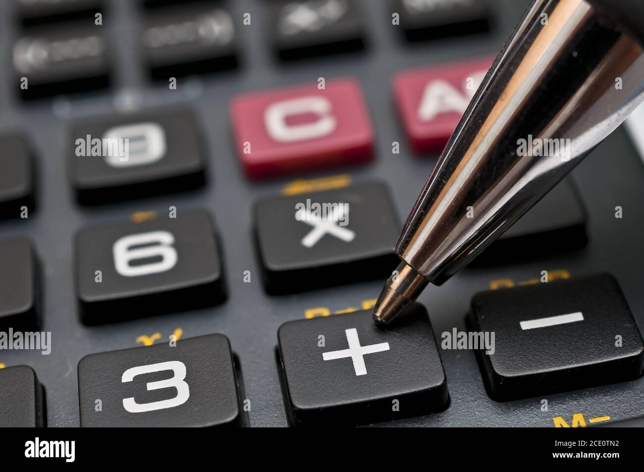 Hand calculator hi-res stock photography and images - Alamy