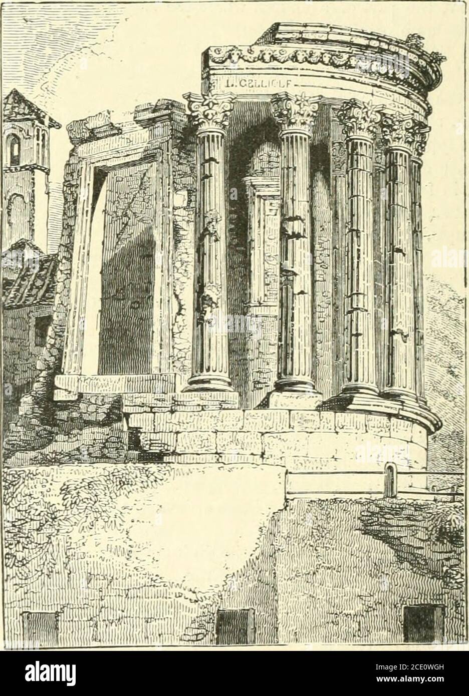 . Architecture, classic and early Christian . um and the peristyle ...