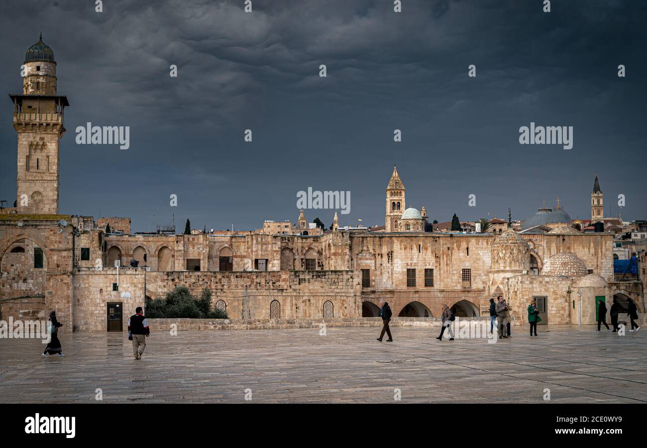 Jerusalem old city Israel Stock Photo - Alamy