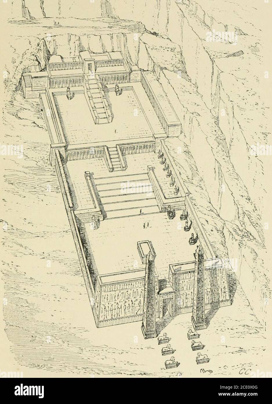 . A history of art in ancient Egypt . lisks and of a doorway ...