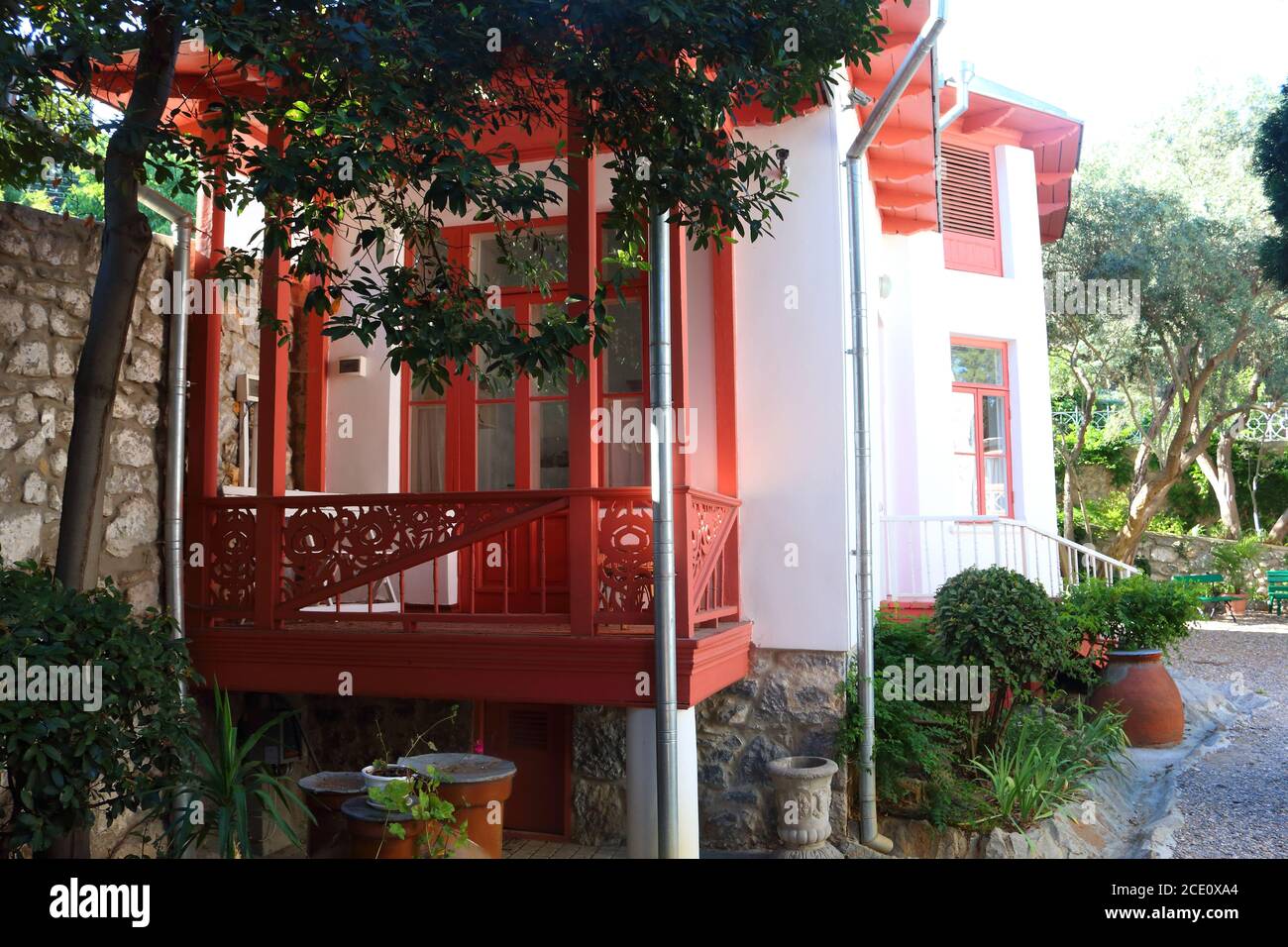 House-Museum of Anton Pavlovich Chekhov "Belaya Dacha" in the city of ...