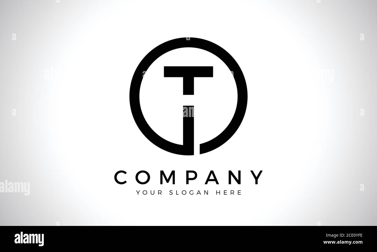 Initial Letter T Logo With Creative Modern Business Typography Vector ...