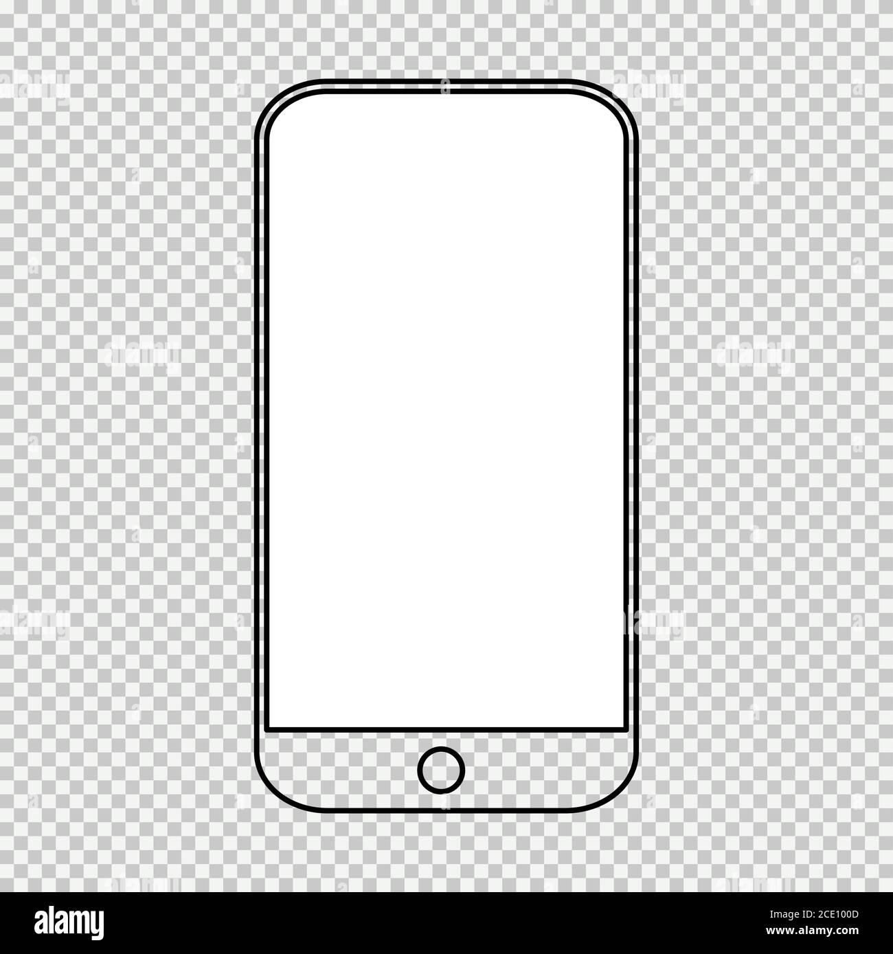 Smart mobil phone mock up, Smartphone technology template, modern blank ...