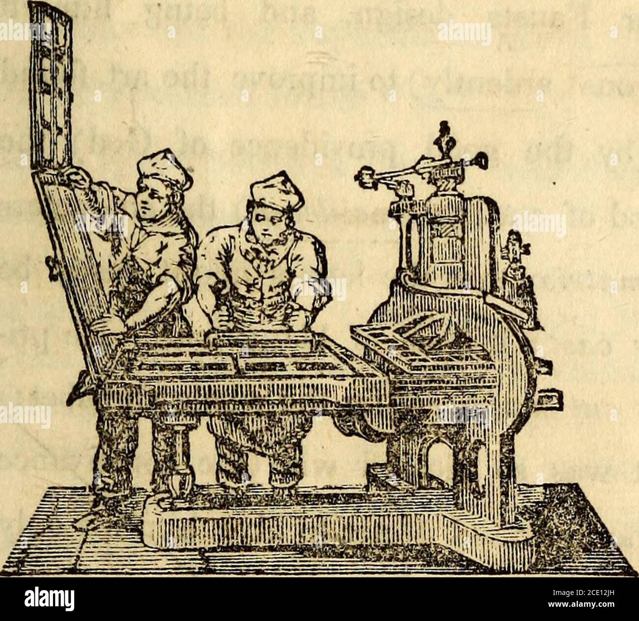 Old hand printing presses hi-res stock photography and images - Alamy