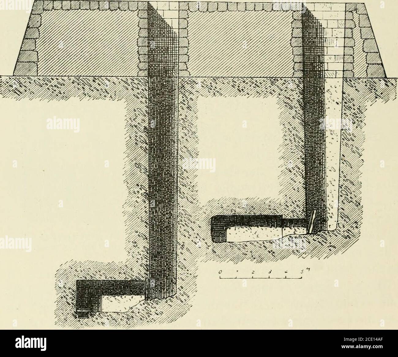 . A history of art in ancient Egypt . Fig. 121.—The upper chamber,well ...