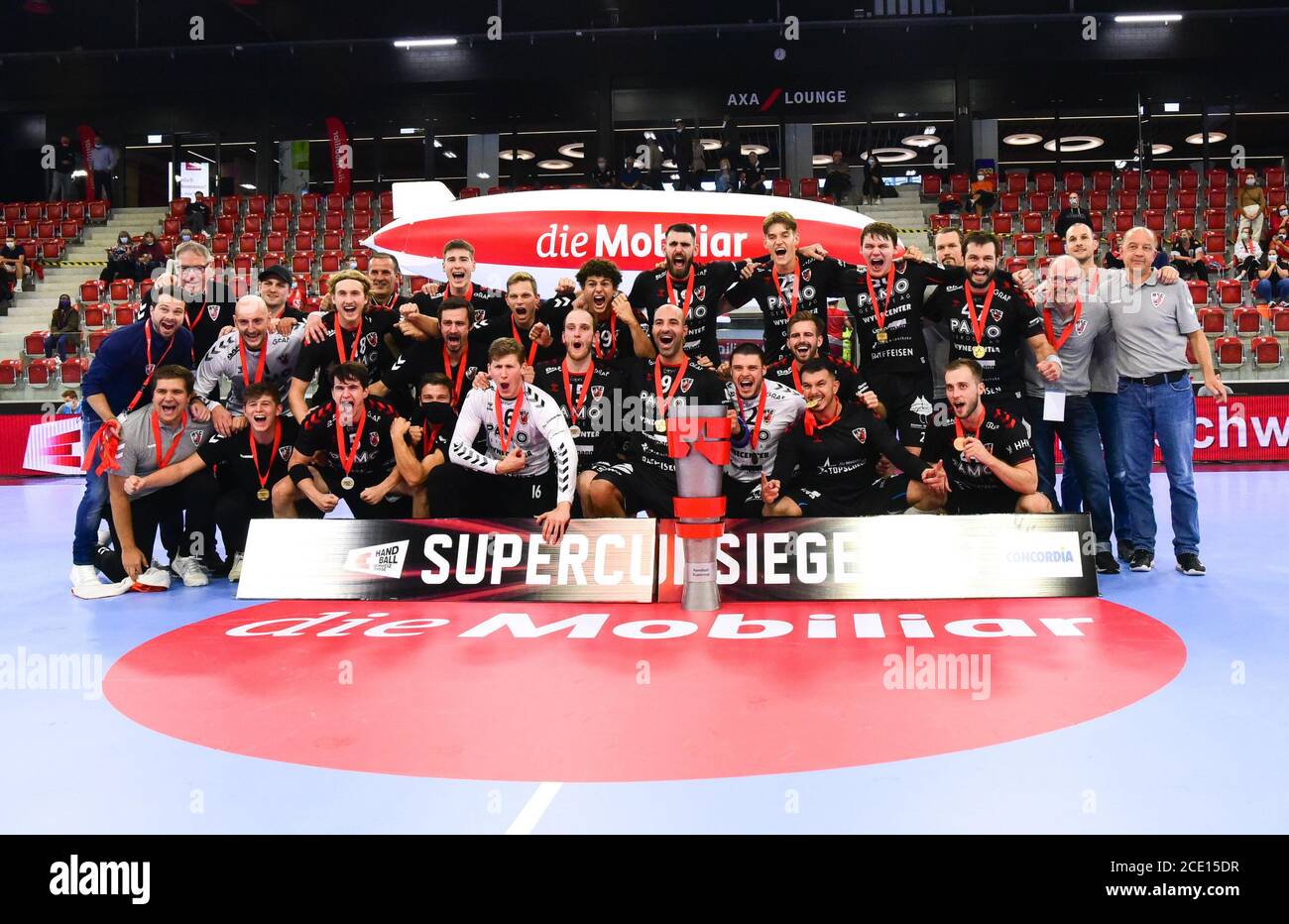 08/30/2020, Winterthur, Axa Arena, Handball Supercup men: Cadets ...